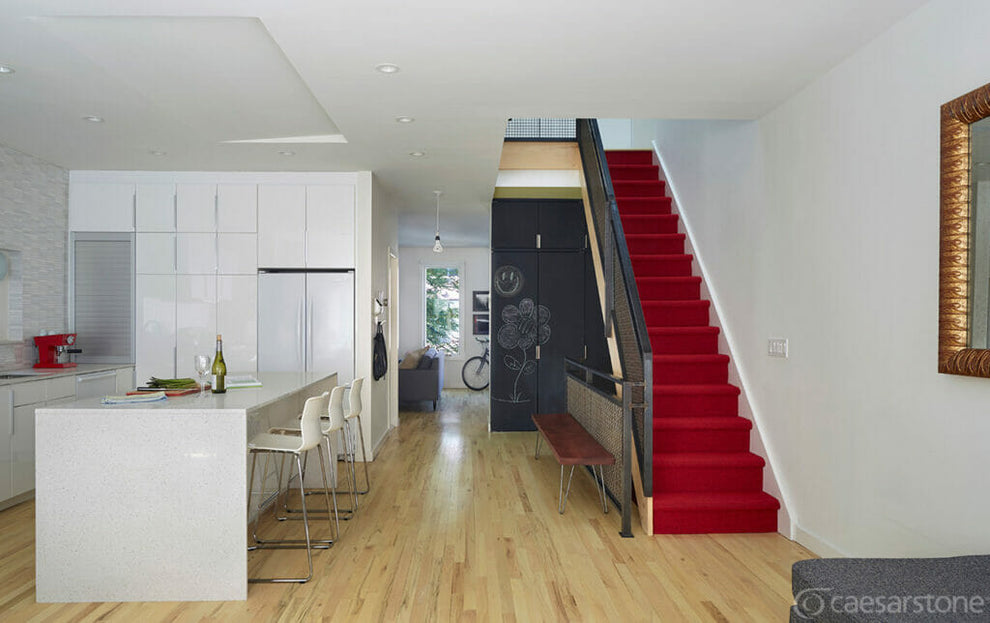 Caesarstone Nougat 6600 | 130’’ x 64.6’’ | 2 CM| Polished Quartz Slab ...