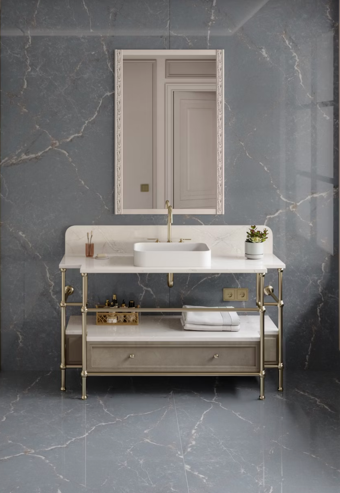 Cosentino Silestone Parisien Bleu 128’’ x 62’’ x 2.0 cm Polished Quart ...
