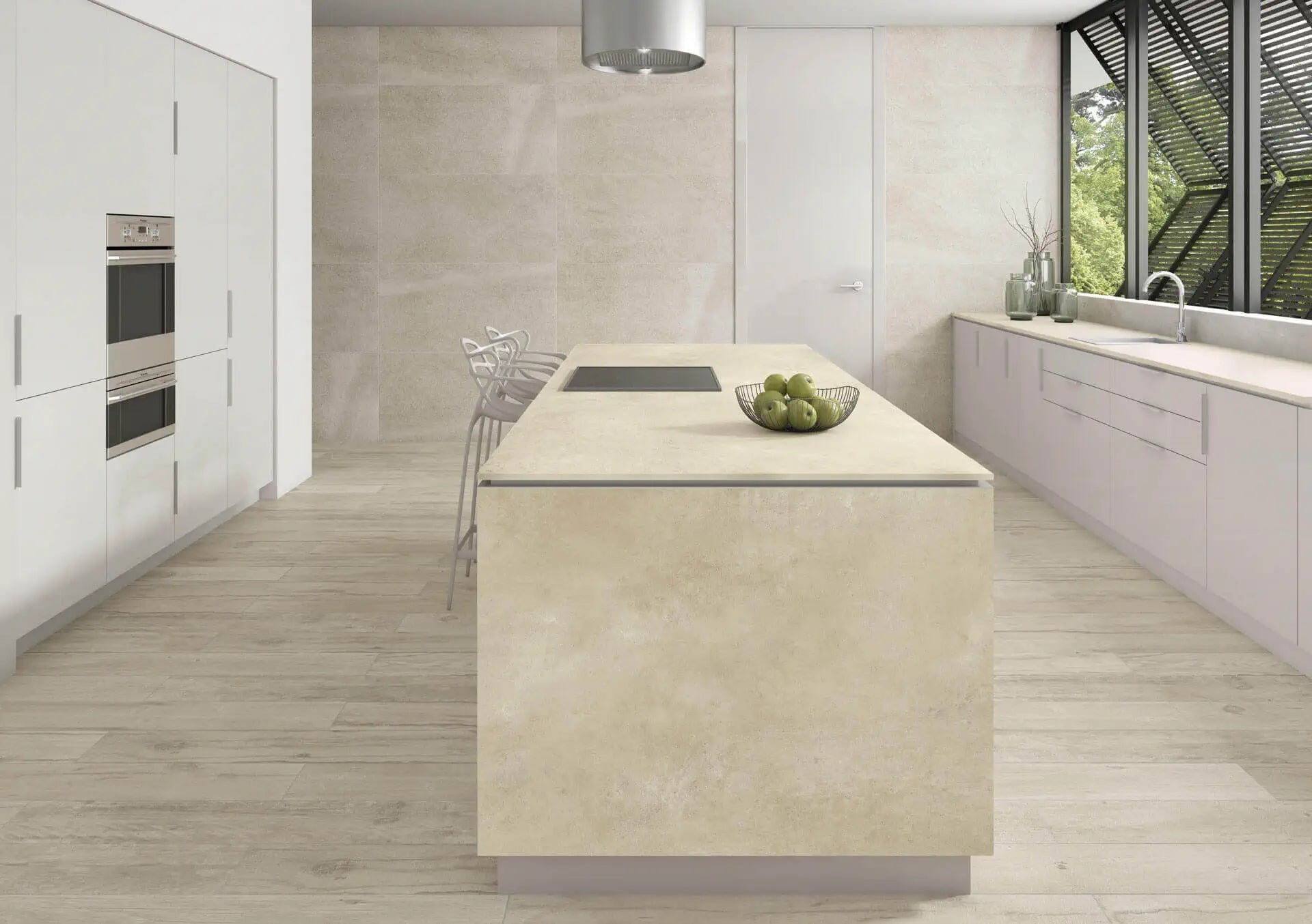 Ascale Arizona Sand 127'' x 63'' Polished Porcelain Slab – GALA ...